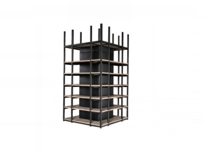 Shelving Around Columns for Supermarkets
